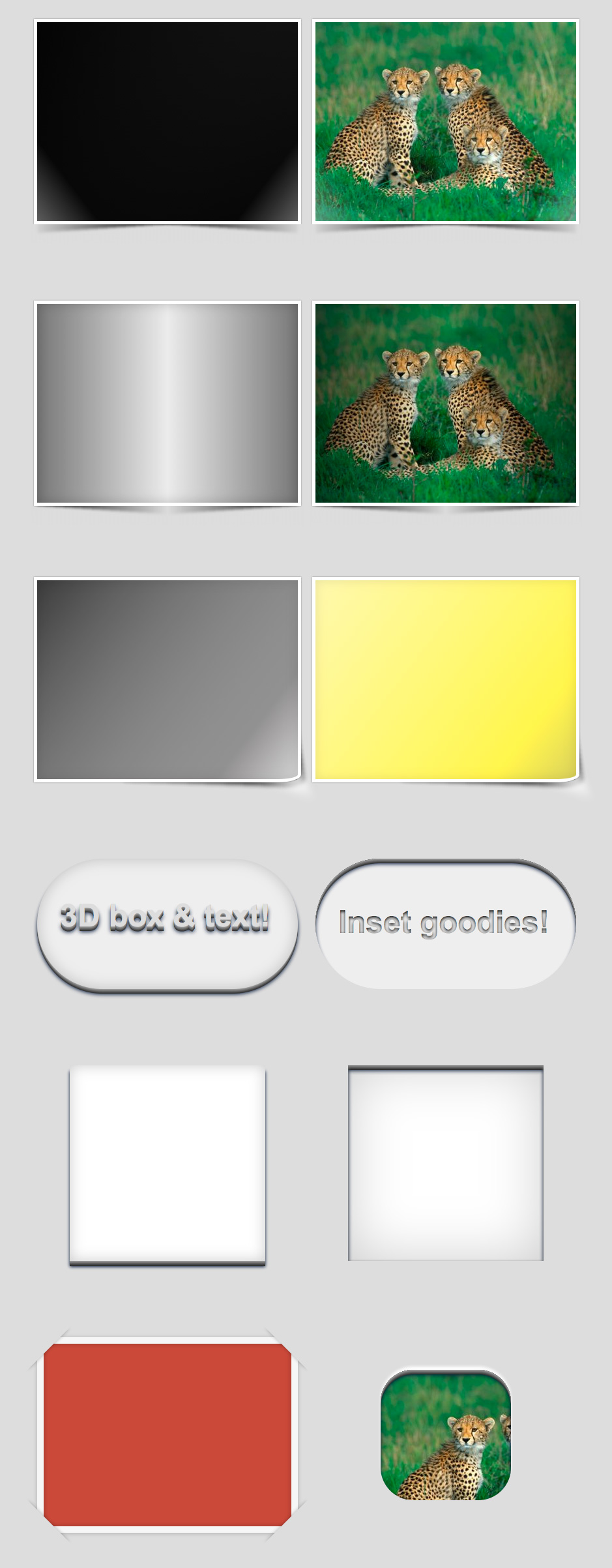 Amazing CSS3 Box Shadow Examples